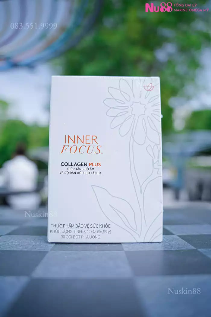 Thực phẩm bảo vệ sức khỏe Inner Focus Collagen Plus - nu88