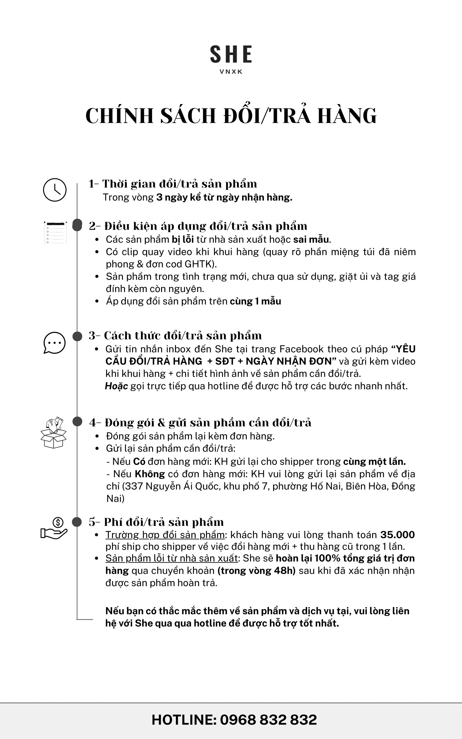 Chính sách đổi trả